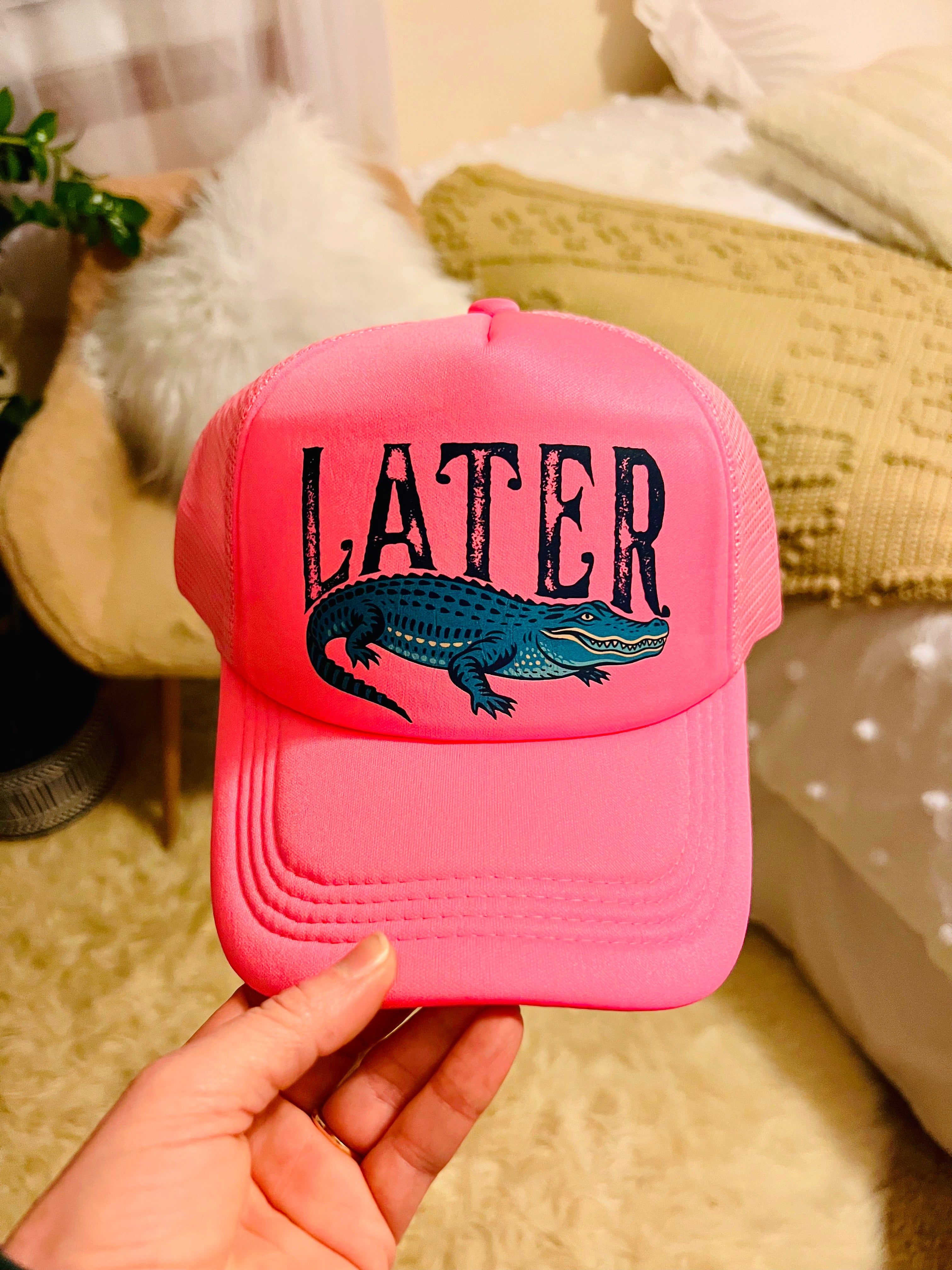 later gator hat – Crafting at the Crow’s Nest